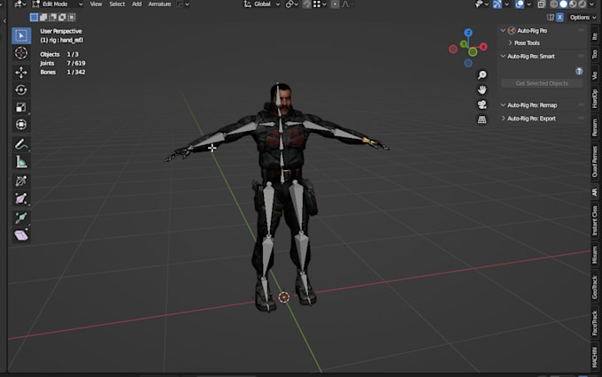Professionally rig character in blender and mixamo for unity by ...