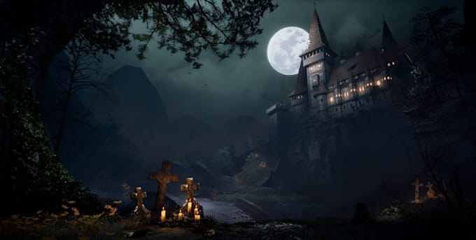 Create 3d game environment level design terrain scene and map in unreal engine by Jh_freemann ...