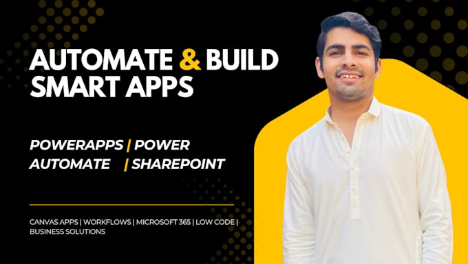 Develop powerapps, power automate and sharepoint solutions by Deepak ...