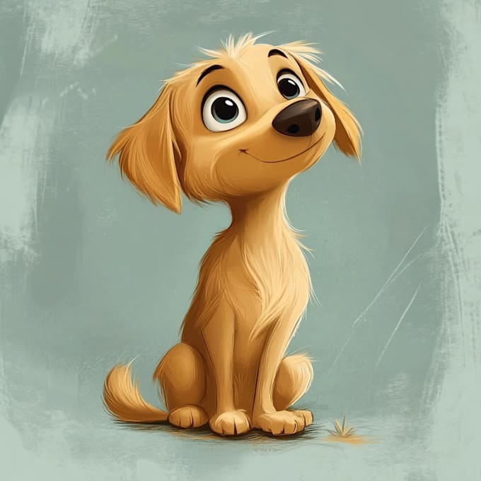 Draw pet portrait into cartoon by Elisanox | Fiverr