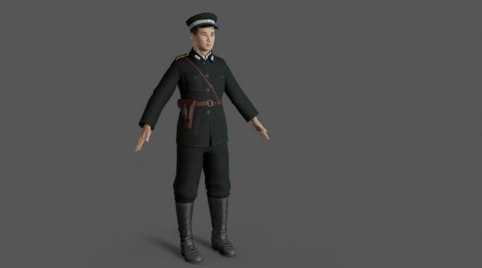 Ue5 3d soldier character, uniform asset model,hair asset,male skin ...