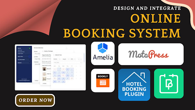 Set up online booking system for you wordpress website by Davvid_tech ...
