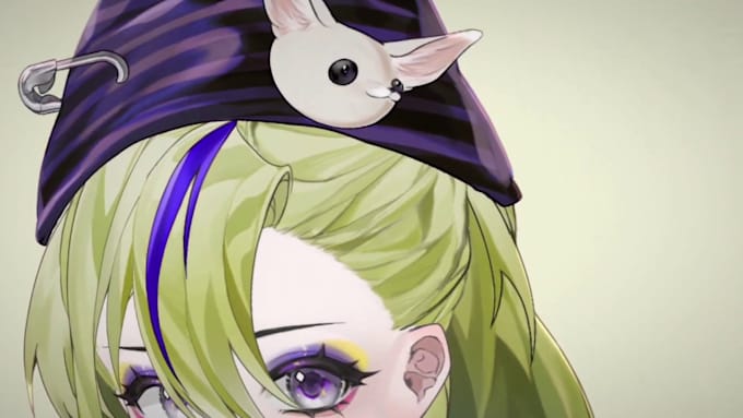 Live2d, vtuber rigging, anime vtuber avatar, live2d vtuber model, psd ...