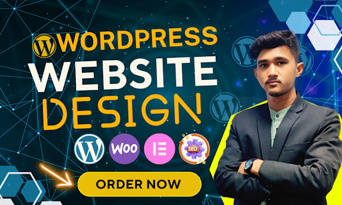Create responsive wordpress website development, design by Rumon017 ...