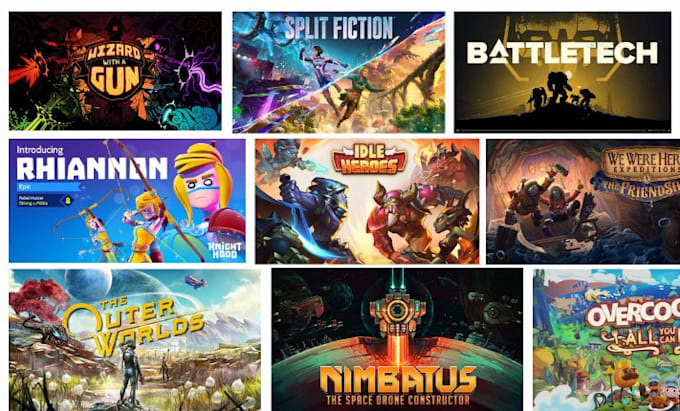 Do steam capsule cover art asset character design steam header game art ...