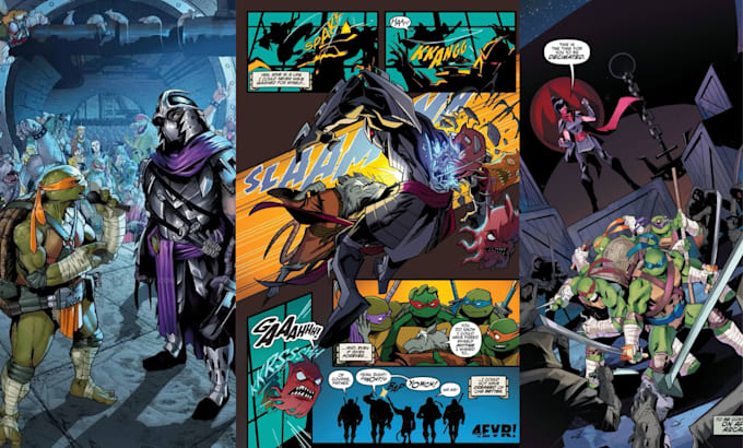 Draw comic book illustartion graphic novel cartoon comic strip comic ...