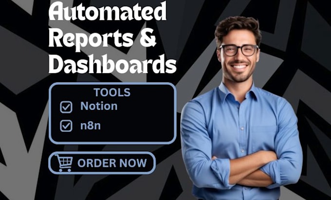 Automate data reports and kpi dashboards in your notion workspace by Andrew_notion | Fiverr