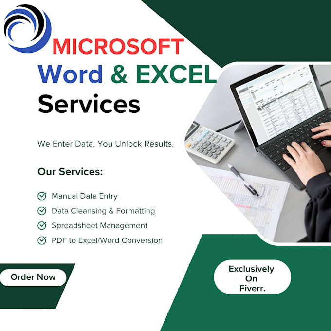 Design ms word documents and create dynamic excel sheets by Hamayoonbeenish | Fiverr