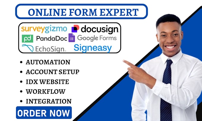 Do echosign signeasy surveygizmo ninja form pandadoc docusign google ...