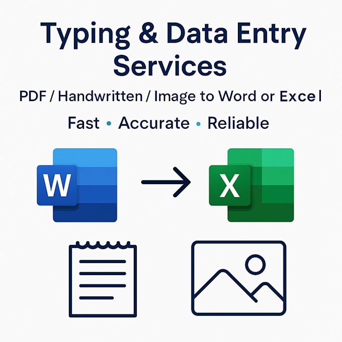 Do fast and accurate typing in word or excel by Mohan_han | Fiverr
