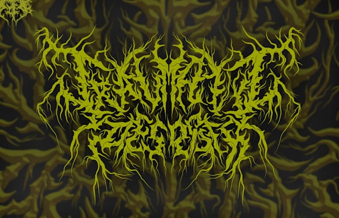 Draw deathcore, metal core or death metal logo for your band by ...
