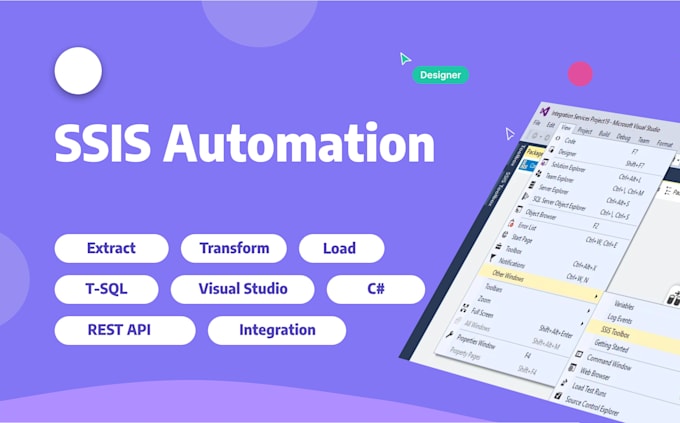 Design, troubleshoot, and optimize ssis automation packages by The5uperu5er | Fiverr