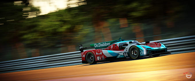 Create custom esports team helmet car liveries for acc lmu sim racing ...