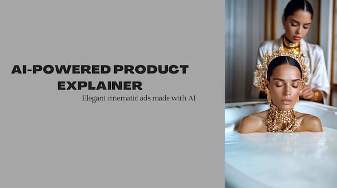 Create cinematic ai explainer videos for promo ad by Aibynana | Fiverr