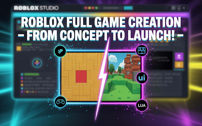 Do roblox full game creation roblox game development roblox scripting game map by Nitt_cole | Fiverr