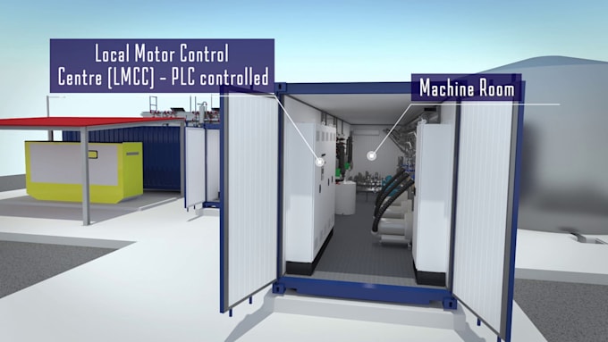 Do 3d industrial process animation 3d animated explainer video plant 3d ...