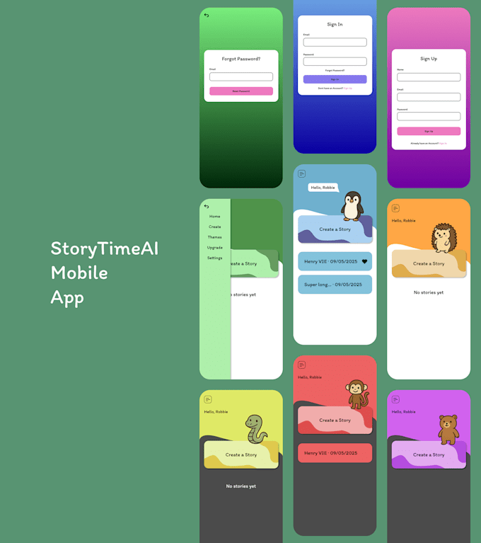 Create a mobile application ui ux prototype by Robbiewoodhams | Fiverr