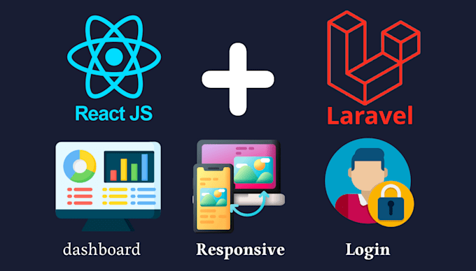 Develop a responsive website using react and laravel by Med_saghir | Fiverr