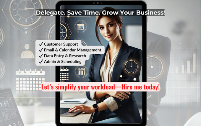 Be your reliable virtual assistant for admin tasks by Bykellyjohana ...