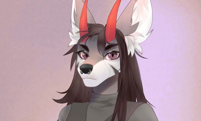 Draw oc furry art character fursona chibi anthro character ych anime ...