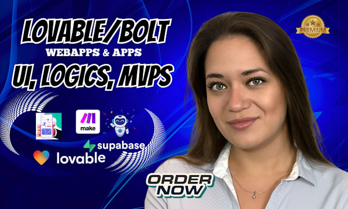 Build lovable dev saas app ai mvp bolt new supabase chatbolt glide replit base44 by Allisontp ...