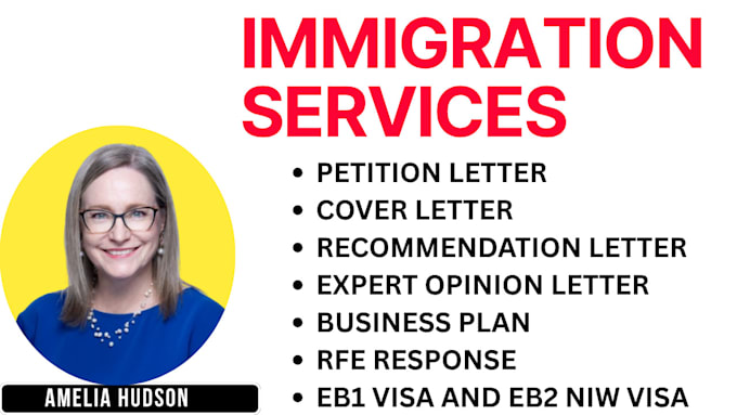 Write your petition and cover letter for eb1 and eb2 niw by ...