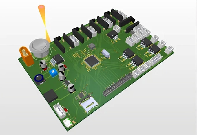 Design custom multilayer pcb with schematics, gerbers, bom, and kicad ...