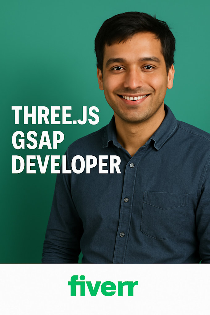 Create a full interactive website using three js gsap next js by Graphic_videom | Fiverr