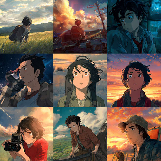 Design anime, manga, or manhwa attractive youtube thumbnails by ...