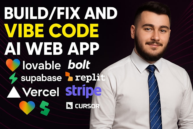 Resolve next js, supabase, shadcn, cursor ai, vercel, ui and ai tool errors by Mayania0 | Fiverr