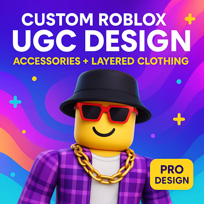 Create high quality roblox ugc accessories ready for upload by ...
