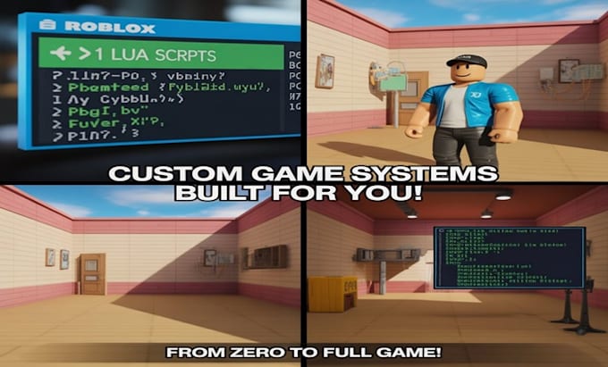 Develop your custom roblox game with clean lua scripting by Mattohstudio | Fiverr