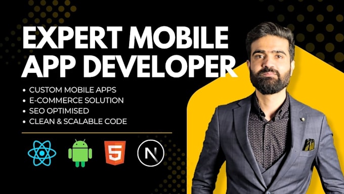 Develop ios and android mobile app using react native by Techmaster ...
