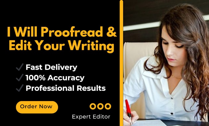 Proofread and professionally edit your writing in 24 hours by ...