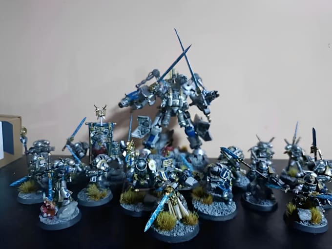 Print and paint warhammeer 40k models, miniature kitbashing, dnd ...