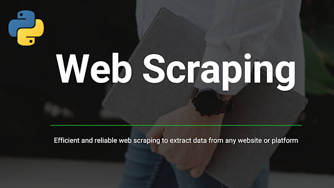Do web scraping using python and beautifulsoup by Devmusawir | Fiverr