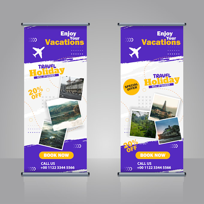 Custom x banner or roll design for your business promotions by Ilham ...