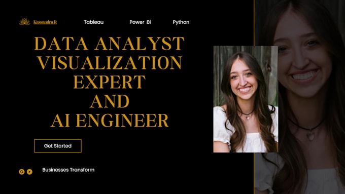 Be business analyst, data analysis and visualization in excel, power bi ...