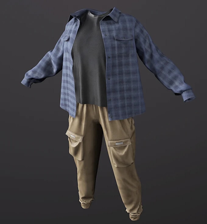 Create 3d clothes, custom 3d outfits for second life fashion design ...