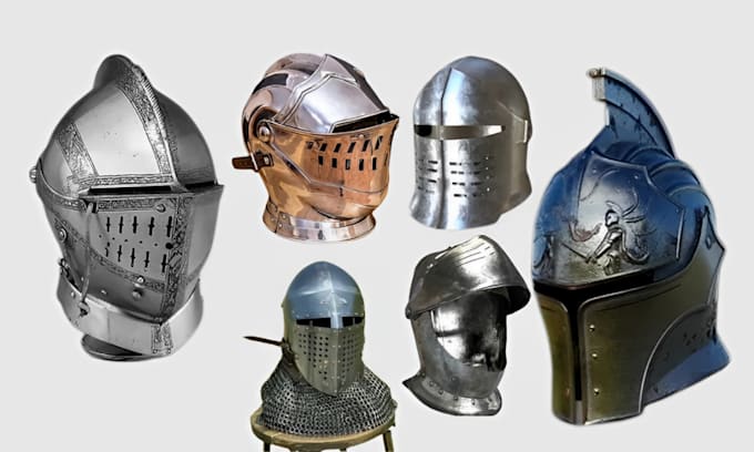 Model 3d cosplay armor helmets masks swords knight weapons by Mashark ...