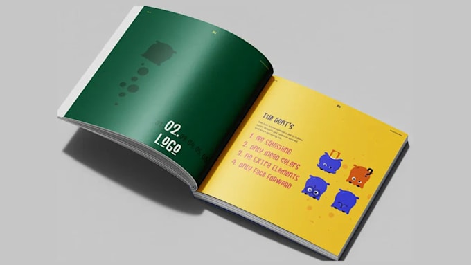 Design professional brand book design logo with full brand style guide identity by Bryan_george ...