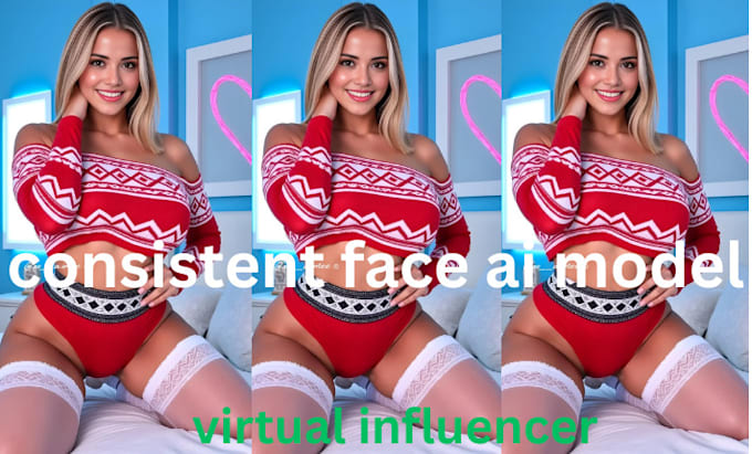 Create realistic ai, ai instagram, ai influence, ai girl, ai onlyfans model nsfw by Abukabr | Fiverr