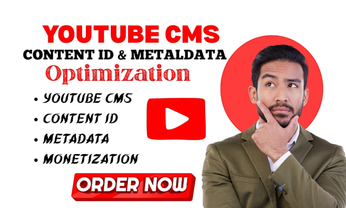 Optimize your youtube cms, content id, monetization, and metadata setup ...