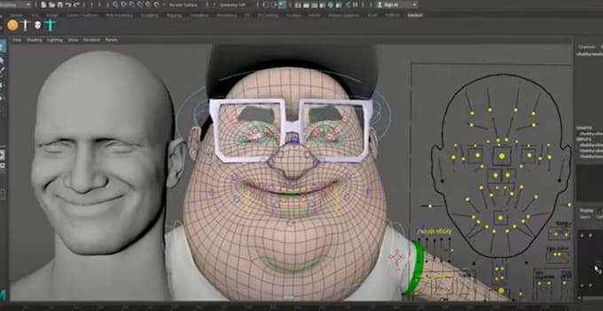 Advance face rigging,mannequin skeleton,ue5 rig,iclone rig,lips sync ...