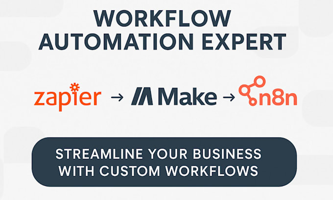Create make automation, zapier, n8n, n8n workflow, workflow automation ...