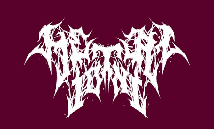 Draw your thrash metal logo by Alisa_seamon | Fiverr