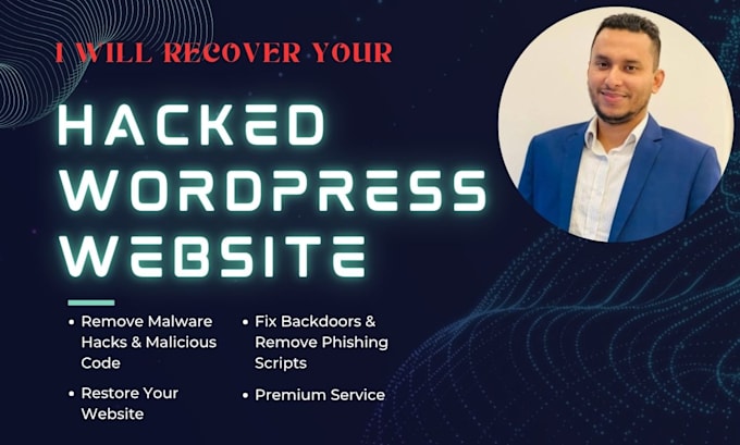 Secure your wordpress site with malware removal and security hardening by H_nazmul | Fiverr
