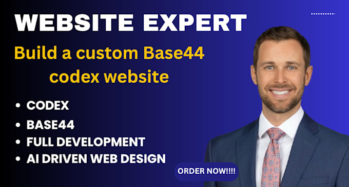 Build a custom website using base44, codex with your domain by ...