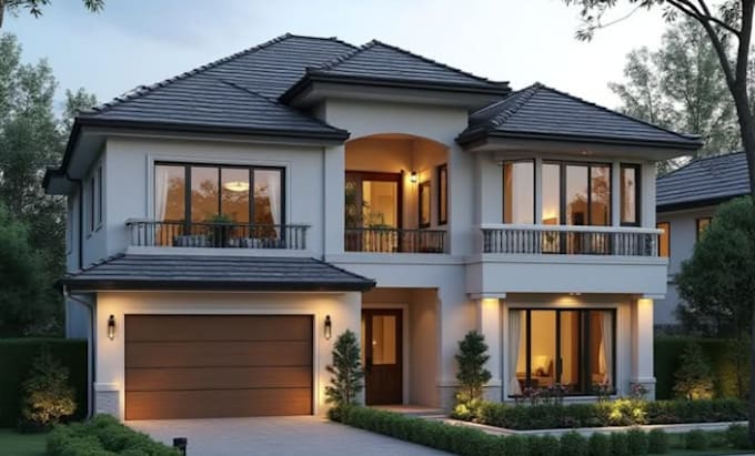 Design your garden, backyard, patio, terrace 3d realistic landscape by ...