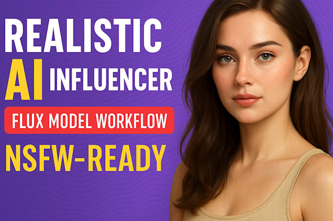 Create realistic ai influencer workflow using flux model in comfyul model nsfw by Samuel ...